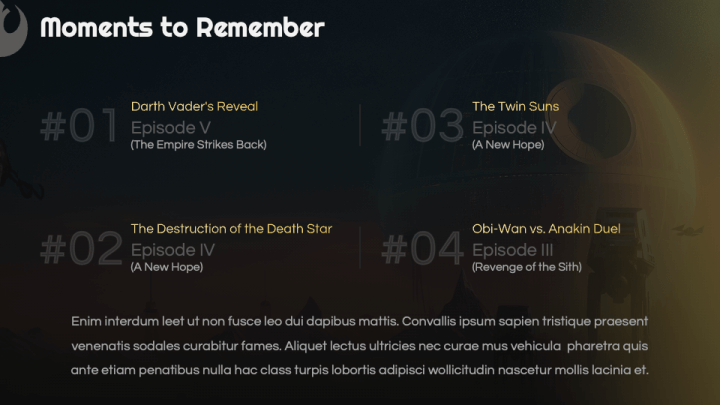 Free - Star Wars Presentation Theme for PowerPoint and Google Slides ...