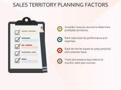 Sales Territory Strategy PowerPoint and Google Slides Template - PPT Slides