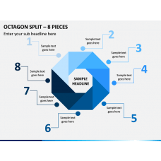 PowerPoint Octagon - 8 Parts
