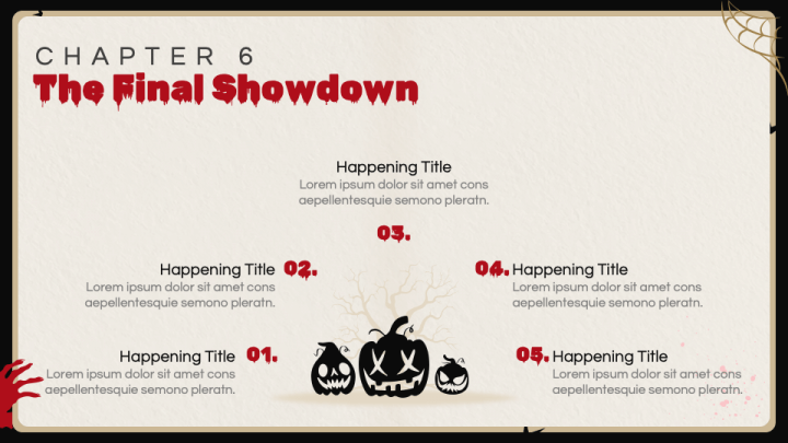 Free - Horror Book Theme for PowerPoint and Google Slides - PPT Slides