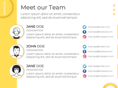 Minimal Yellow Presentation for PowerPoint and Google Slides - PPT Slides