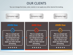 Our Clients PowerPoint and Google Slides Template - PPT Slides