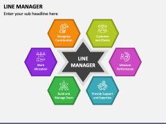 Line Manager PowerPoint and Google Slides Template - PPT Slides