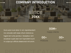 Product Catalog PowerPoint and Google Slides Template - PPT Slides