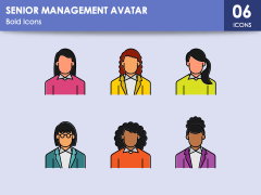 Senior Management Avatar for PowerPoint and Google Slides - PPT Slides