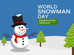 Free - World Snowman Day PowerPoint and Google Slides Template - PPT Slides
