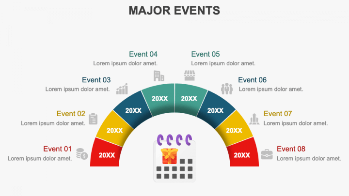 Major Events PowerPoint and Google Slides Template - PPT Slides