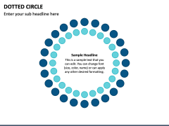 Dotted Circle for PowerPoint and Google Slides - PPT Slides
