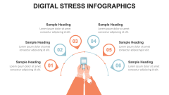 Free - Digital Stress Infographics for PowerPoint and Google Slides ...