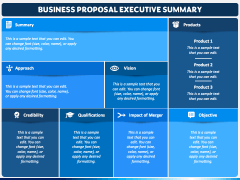 Business Proposal Executive Summary PowerPoint and Google Slides ...