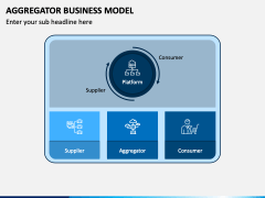 Aggregator Business Model PowerPoint and Google Slides Template - PPT Slides