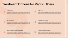 Peptic Ulcers PowerPoint and Google Slides Template - PPT Slides