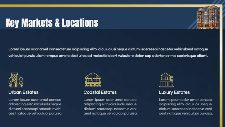 Real Estate Company Profile PowerPoint and Google Slides Template - PPT ...