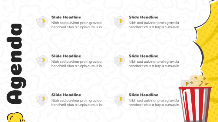 Free - Popcorn Background Theme for PowerPoint and Google Slides - PPT ...