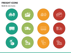 Freight Icons for PowerPoint and Google Slides - PPT Slides
