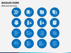 Backlog Icons for PowerPoint and Google Slides - PPT Slides
