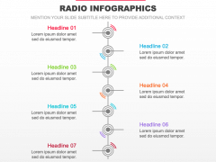Radio Infographics for PowerPoint and Google Slides - PPT Slides
