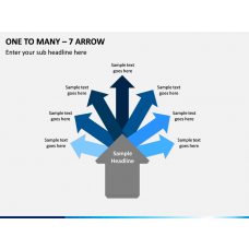 PowerPoint Many to One Arrow