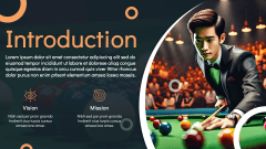 Free - Snooker Theme for PowerPoint and Google Slides - PPT Slides