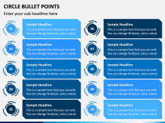 Circle Bullet Points for PowerPoint and Google Slides - PPT Slides