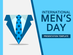 Free - International Men's Day PowerPoint Template and Google Slides Theme