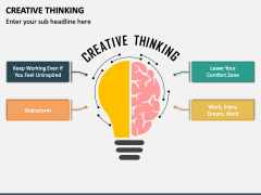 Free Creative Thinking PowerPoint Template and Google Slides Theme