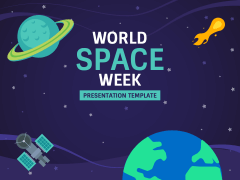 Free - World Space Week PowerPoint and Google Slides Template - PPT Slides