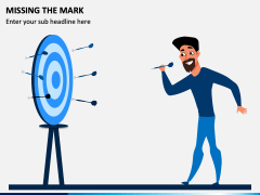 Missing The Mark PowerPoint and Google Slides Template - PPT Slides