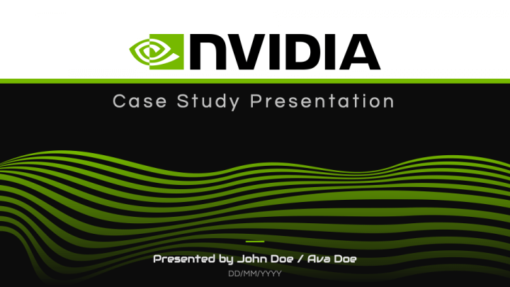Free - Nvidia Case Study PowerPoint and Google Slides Template - PPT Slides