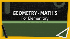 Free - Geometry - Maths for Elementary Presentation for PowerPoint and ...
