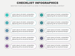 Checklist Infographics for PowerPoint and Google Slides