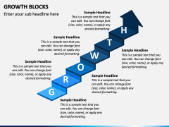 Growth Blocks PowerPoint and Google Slides Template - PPT Slides
