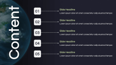 Space Exploration Class PowerPoint and Google Slides Template - PPT Slides