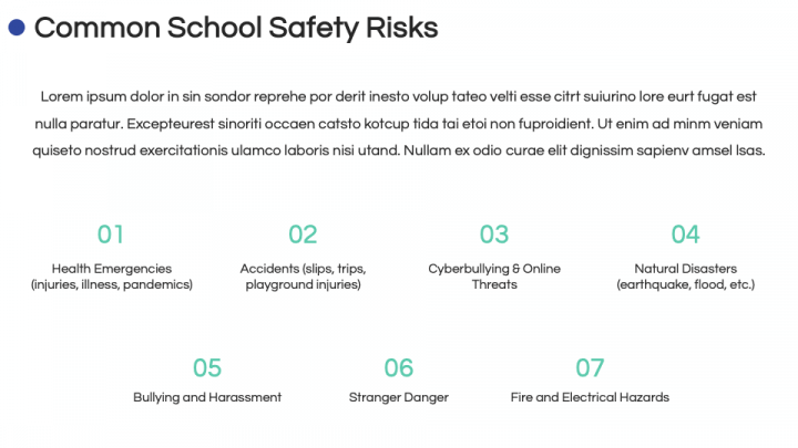 Safety Training for School PowerPoint and Google Slides Template - PPT ...