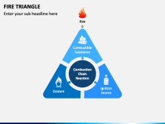 Fire Triangle PowerPoint and Google Slides Template - PPT Slides
