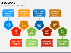 8 Days Plan PowerPoint Presentation Slides - PPT Template