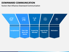 Downward Communication PowerPoint and Google Slides Template - PPT Slides