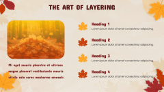 Free - Autumn Theme for PowerPoint and Google Slides - PPT Slides