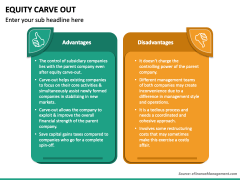 Equity Carve Out PowerPoint Template - PPT Slides