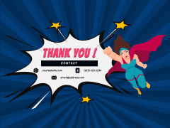 Free - Superheroes Presentation Theme for PowerPoint and Google Slides