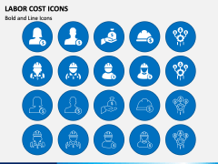 Labor Cost Icons for PowerPoint and Google Slides - PPT Slides