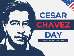 Free - Cesar Chavez Day Presentation for PowerPoint and Google Slides