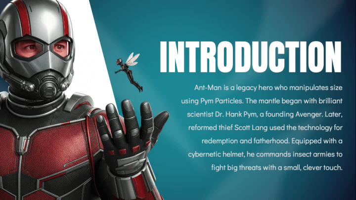 Free - Ant Man Presentation Theme for PowerPoint and Google Slides ...