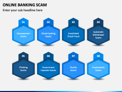 Online Banking Scam PowerPoint and Google Slides Template - PPT Slides