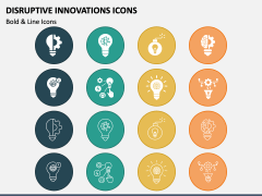 Disruptive Innovations Icons for PowerPoint and Google Slides - PPT Slides