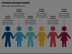 Human Holding Hands PowerPoint and Google Slides Template - PPT Slides