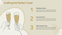 Free - Champagne Toast Theme for PowerPoint and Google Slides - PPT Slides