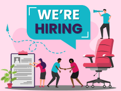 Job Vacancy Illustration for PowerPoint and Google Slides - PPT Slides