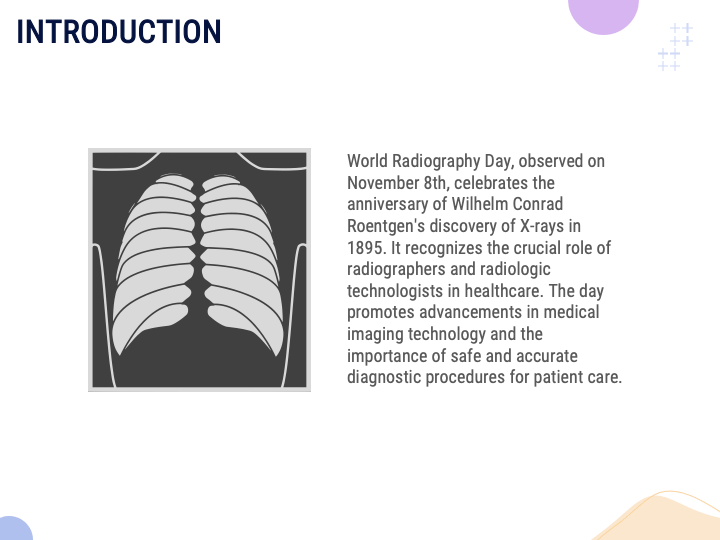 Free - World Radiography Day PowerPoint Template and Google Slides Theme