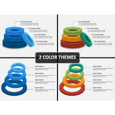 Connected Rings PowerPoint Template | SketchBubble